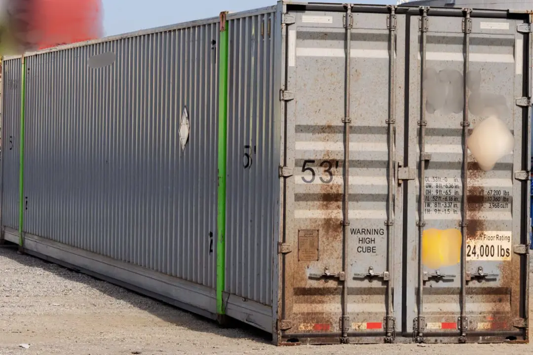 53ft High Cube Shipping Containers for Sale | Four Sons Logistics