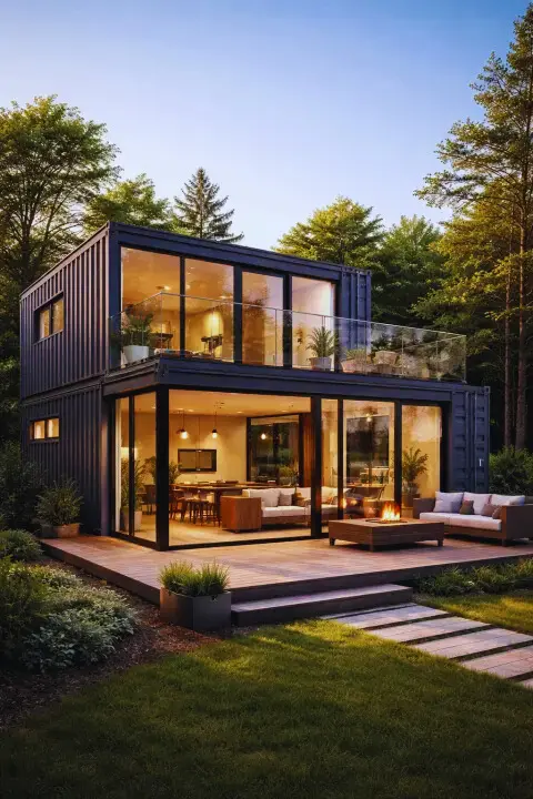 Modern Shipping Container Home Design Ideas & Floor Plans